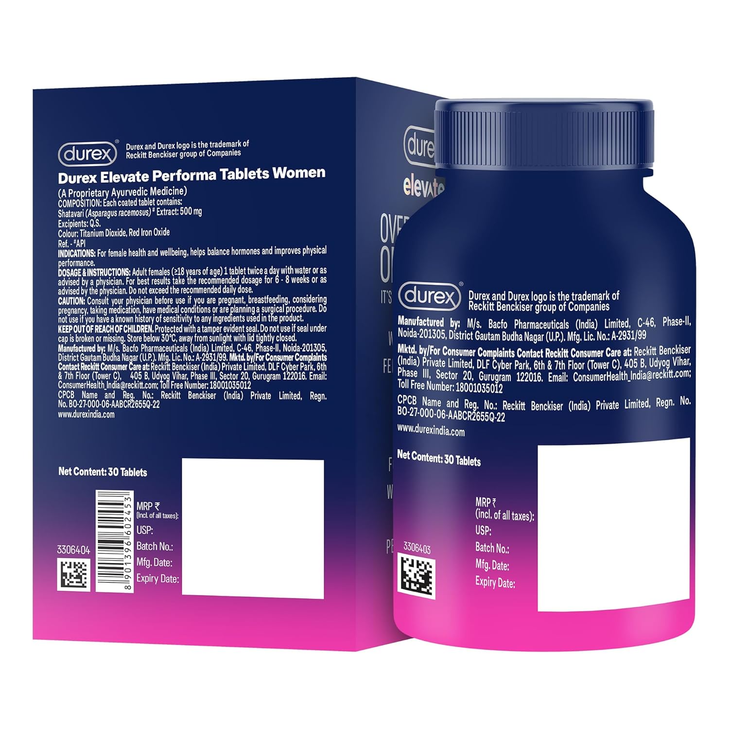 Durex Elevate Performa Tablets For Women